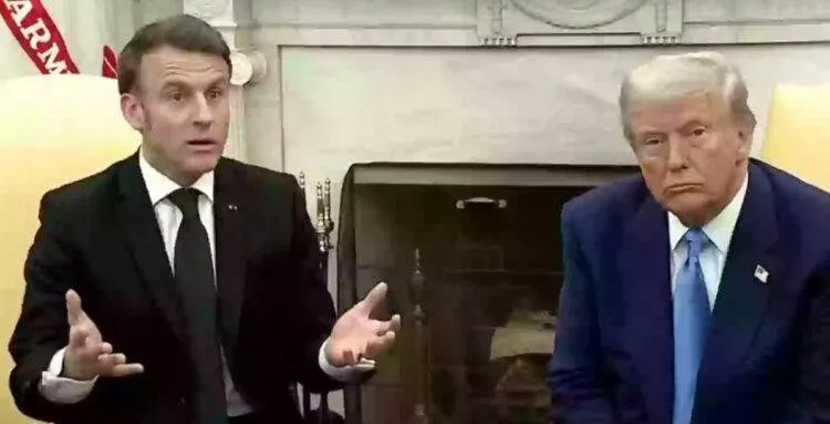 Body Language Expert Analyzes The Awkward Moment Macron Interrupted ...